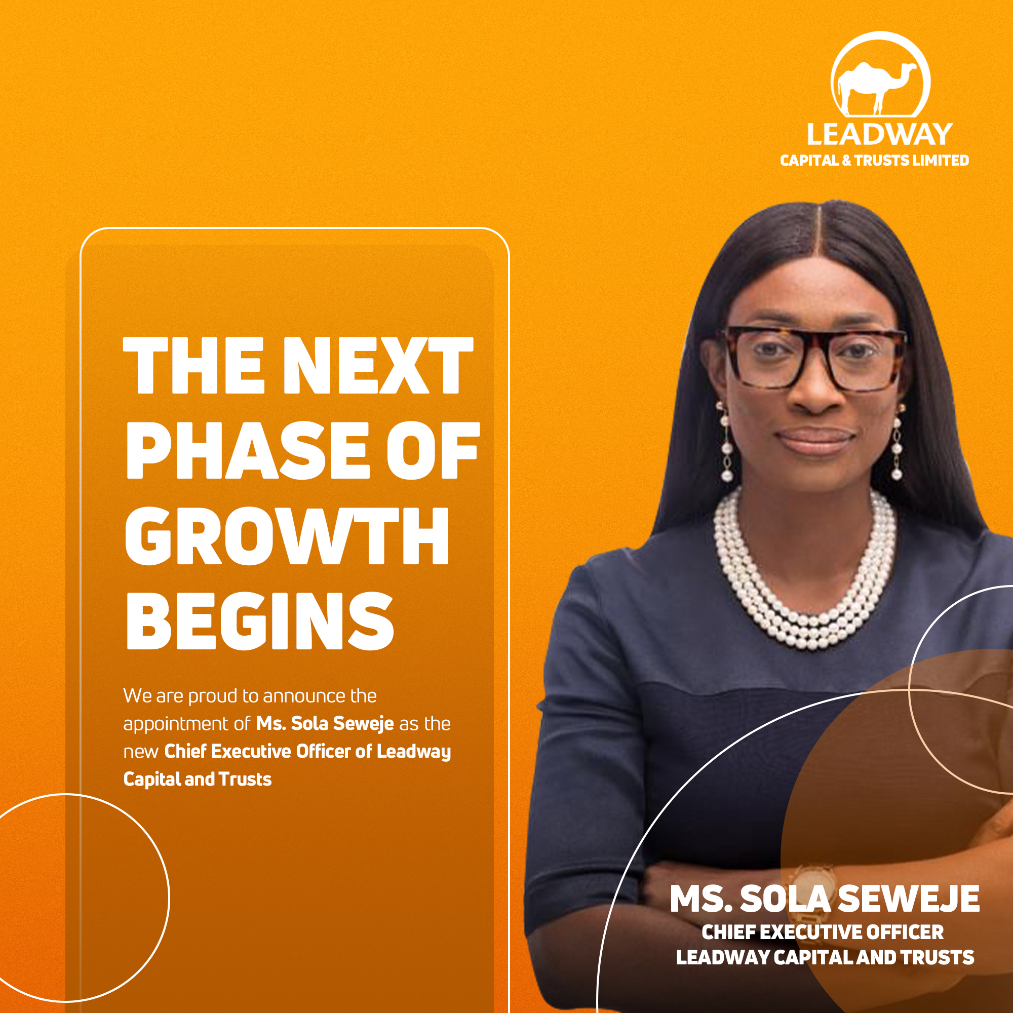 Ayodeji Wuraola retires as Leadway Capital & Trusts Limited’s CEO; Sola ...