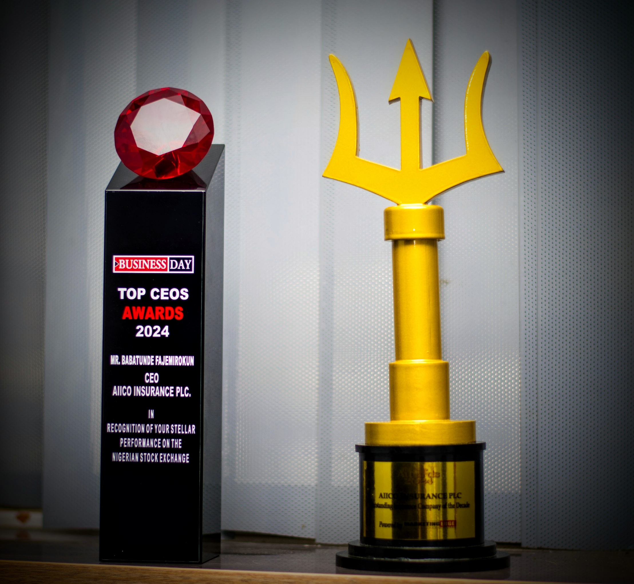 AIICO Insurance shines as MD, Corporate Brand win prestigious awards ...