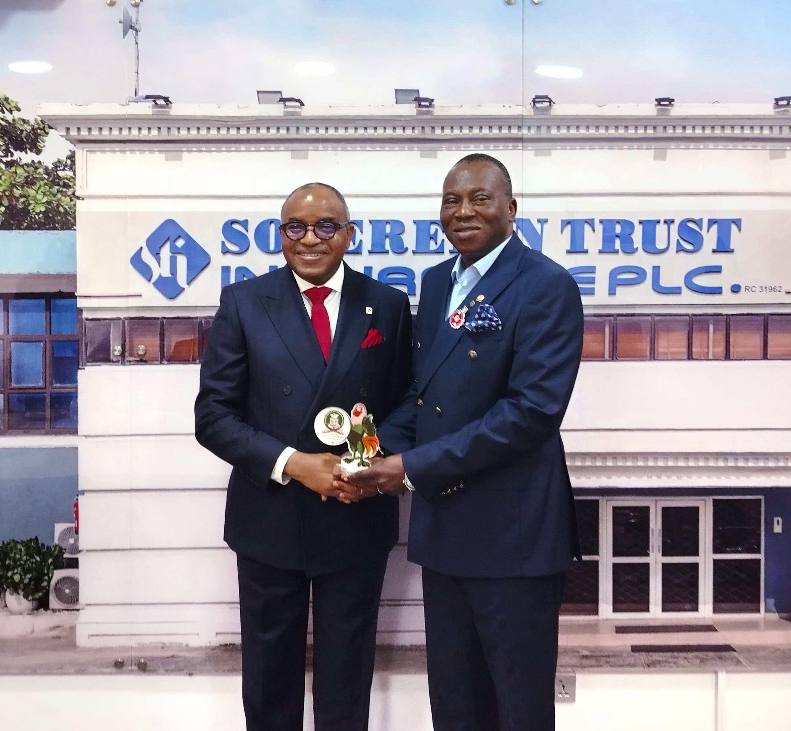 NCRIB delegation visits Sovereign Trust Insurance, celebrates 30 years ...