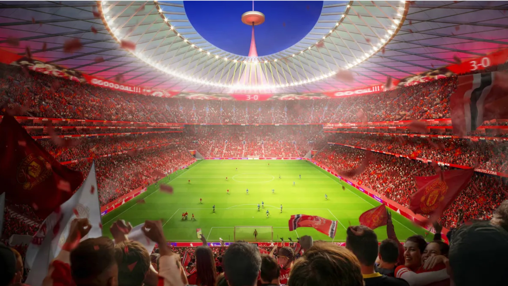 Man United reveals plan for new 100,000-seat stadium — Daily Economy News
