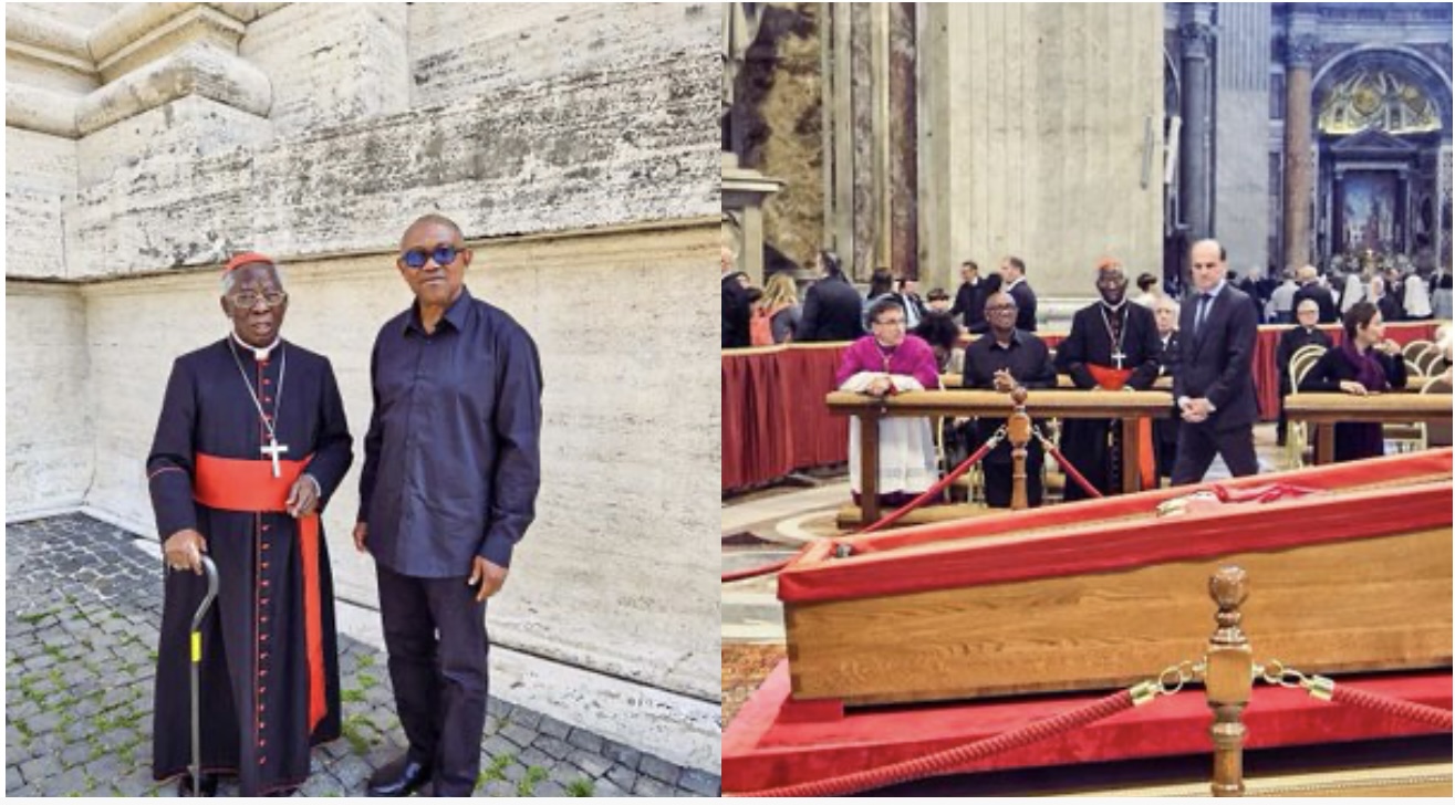 Peter Obi joins world leaders at Vatican to pay final respect to late ...