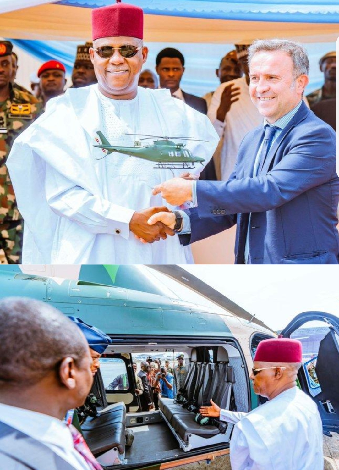 Tinubu commissions two new military helicopter for NAF — Daily Economy News