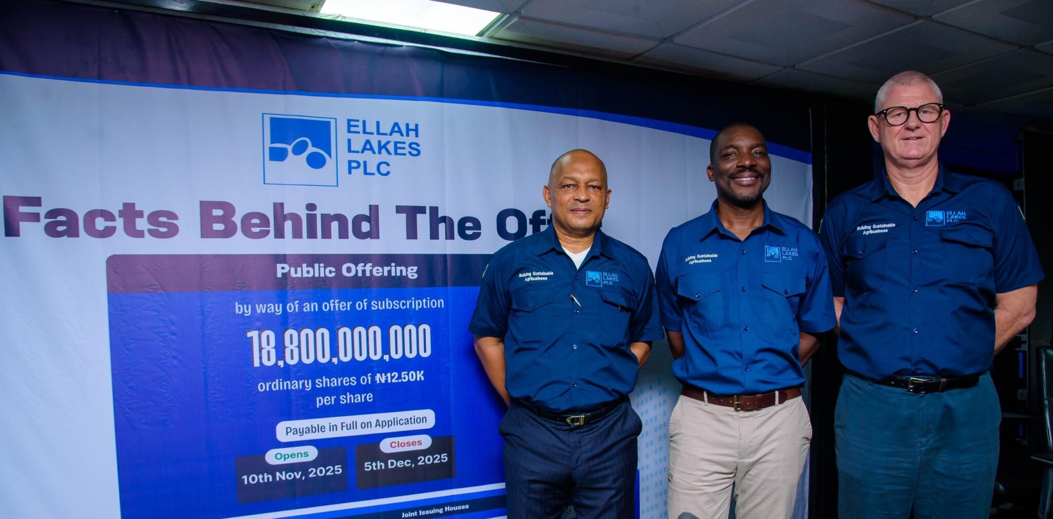 Ellah Lakes launches N235bn equity raise to accelerate growth, drive ...