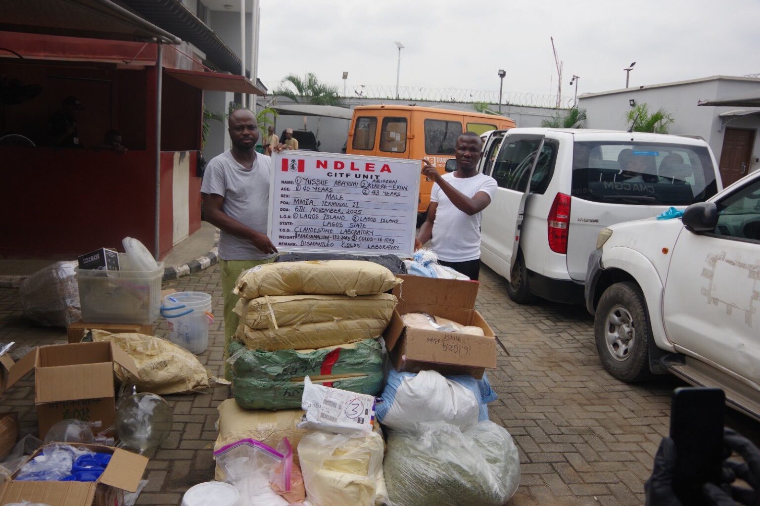 NDLEA arrests notorious drug kingpin in Lagos, dismantles synthetic cannabis lab — Daily Economy ...